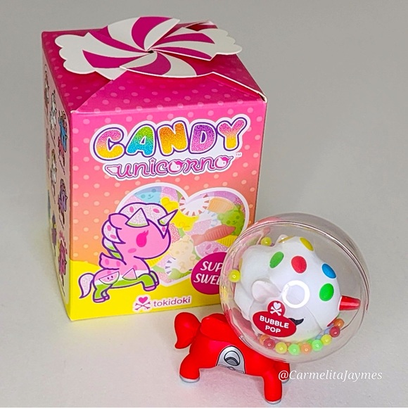 tokidoki | Toys | Bubble Pop Tokidoki Candy Unicorno Series Gumball ...